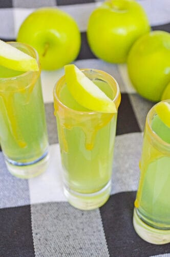 Caramel Apple Shots