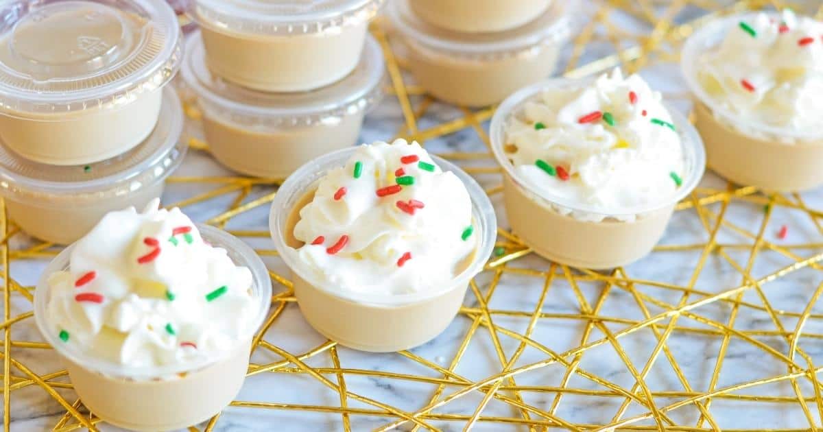 Christmas Sugar Cookie Jello Shots