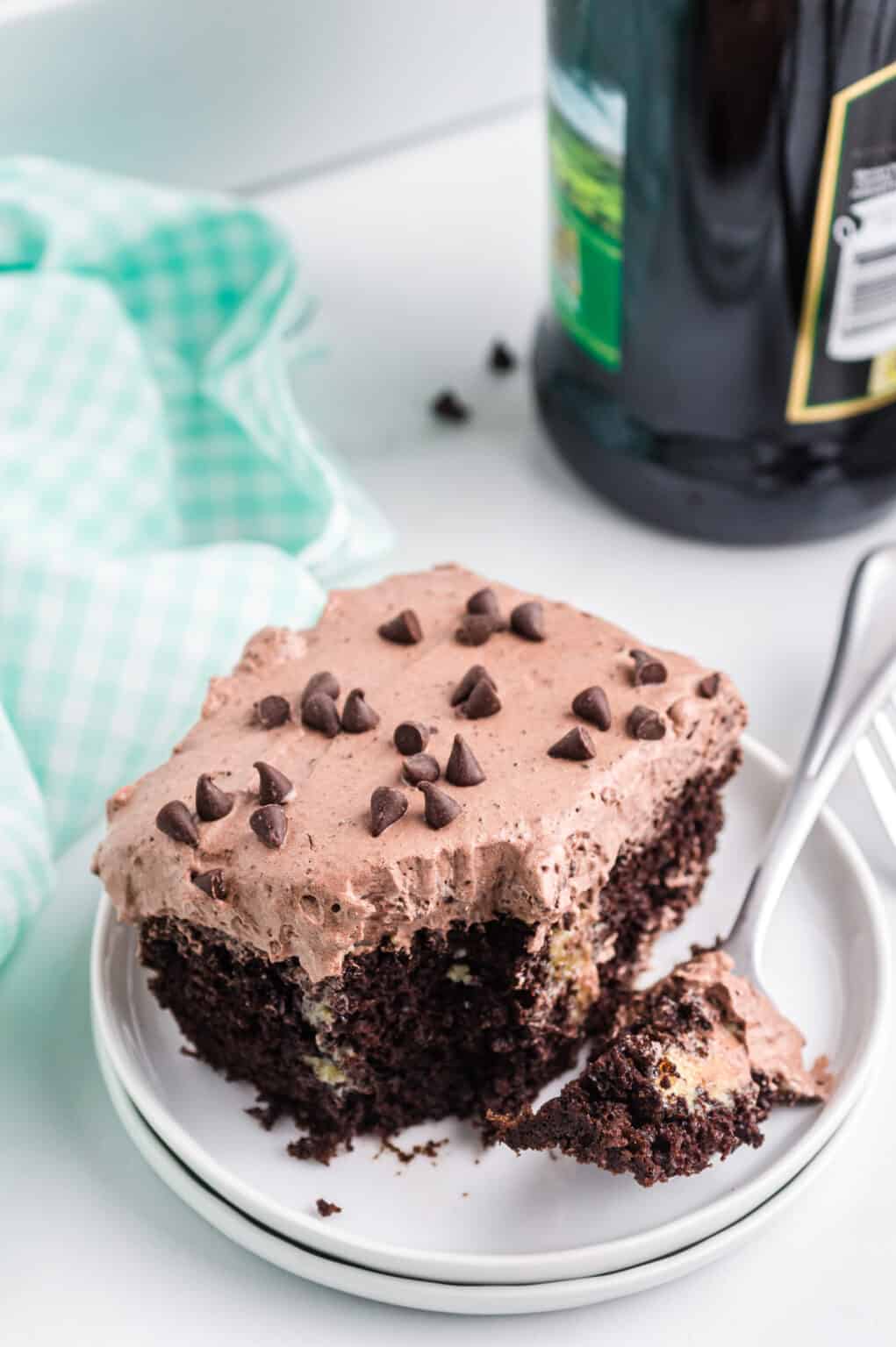 Baileys Irish Cream Poke Cake