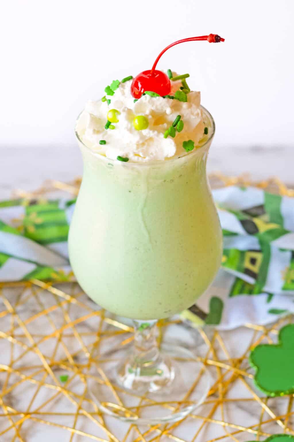 Boozy Shamrock Shake Recipe