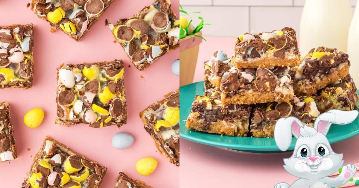 Easter Magic Cookie Bars Recipe