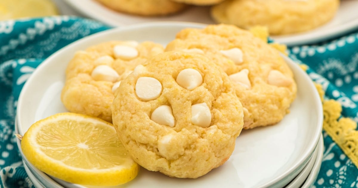 Lemon Pudding Cookies with Cream Cheese