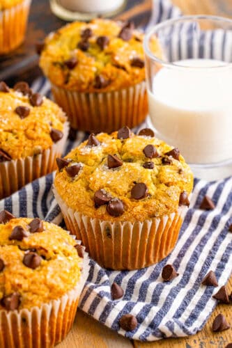 Bakery Style Chocolate Chip Muffins