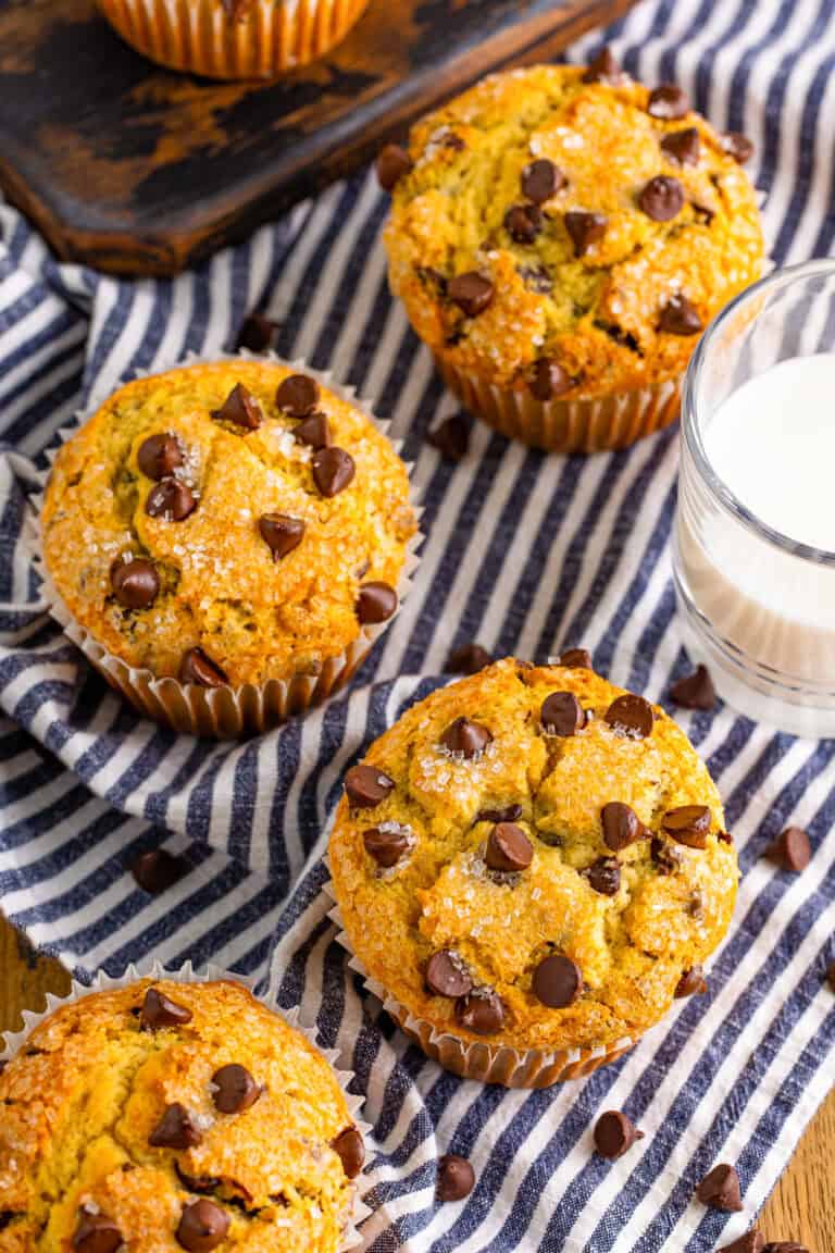 Bakery Style Chocolate Chip Muffins
