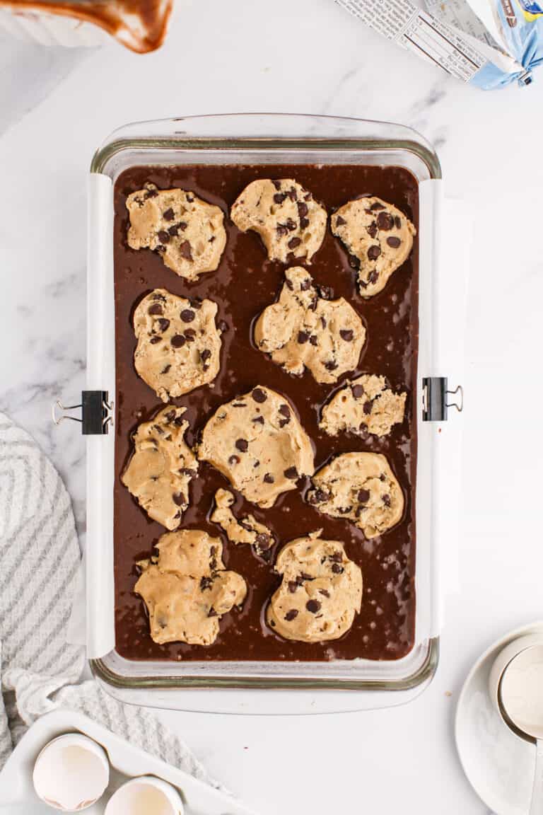 Brookie Bar Recipe (Brownie and Chocolate Chip Cookie Bars)