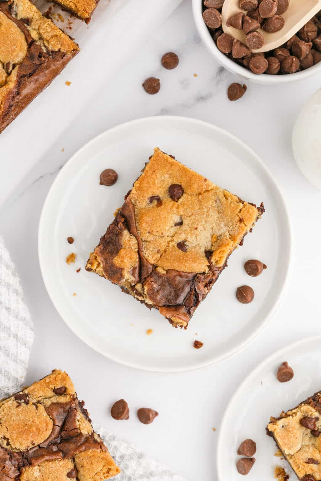 Brookie Bar Recipe (Brownie and Chocolate Chip Cookie Bars)