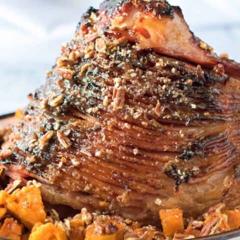 Maple Pecan Glazed Ham