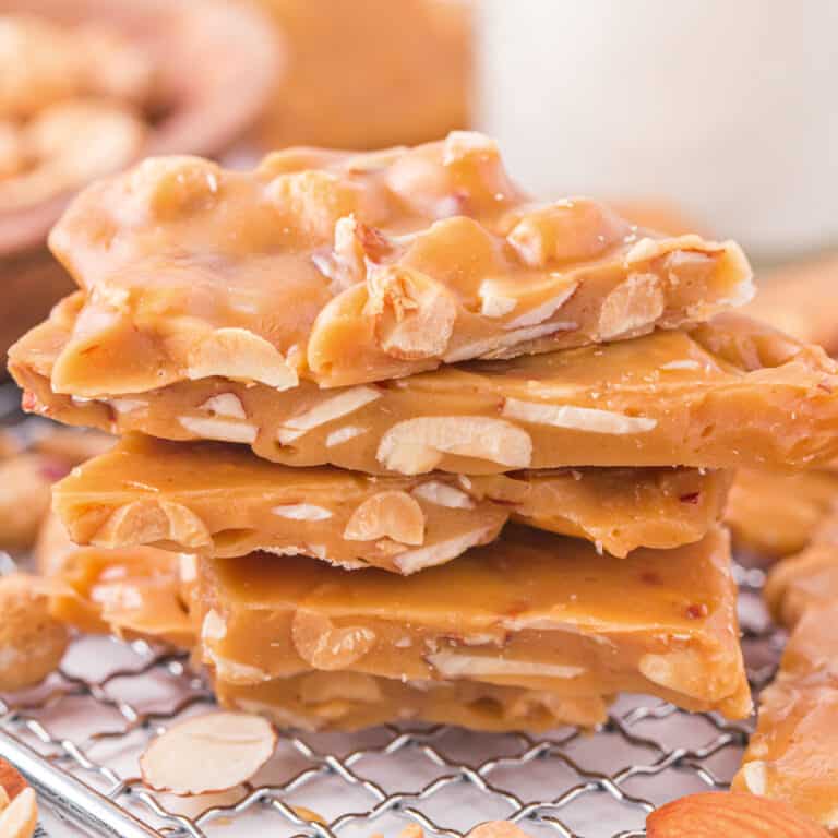 Nut Brittle Recipe (with Almonds & Peanuts)