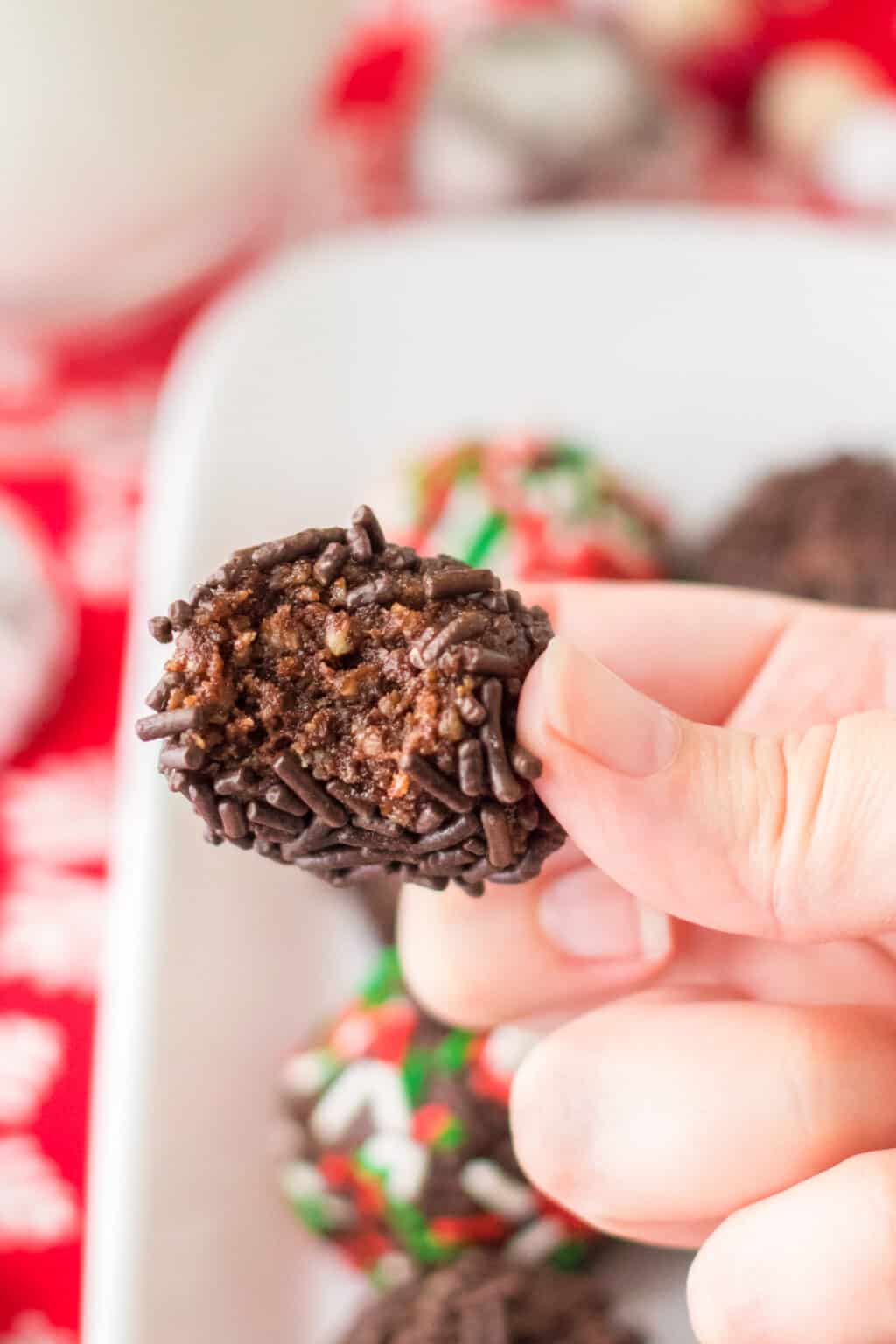 Chocolate Rum Balls Recipe