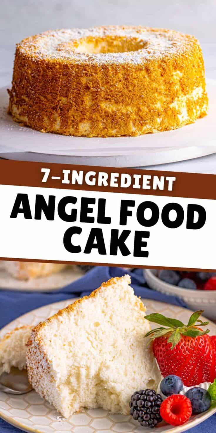 Angel Food Cake Recipe (without Cake Flour or Cornstarch)