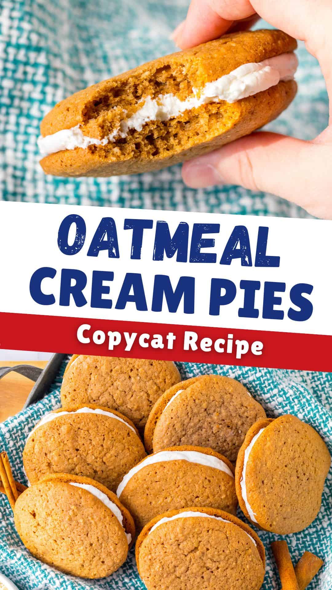 Homemade Oatmeal Cream Pies (Copycat Recipe)