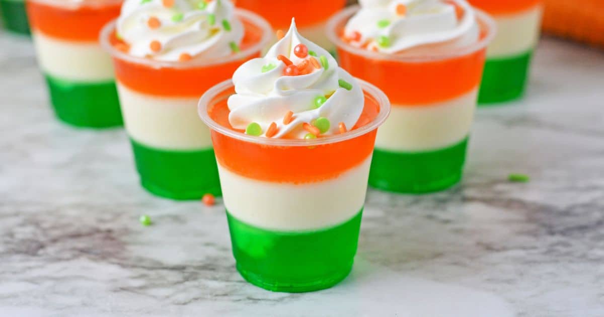 St. Patrick's Day Jello Shots