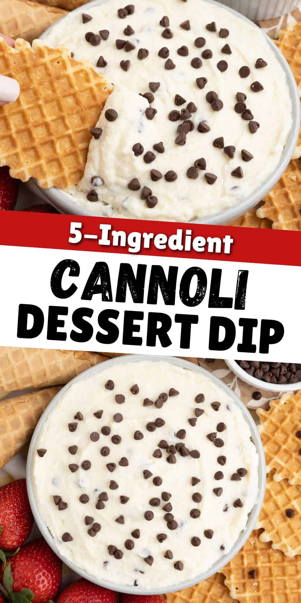 The Best Cannoli Dip (Easy 5-ingredient Recipe)