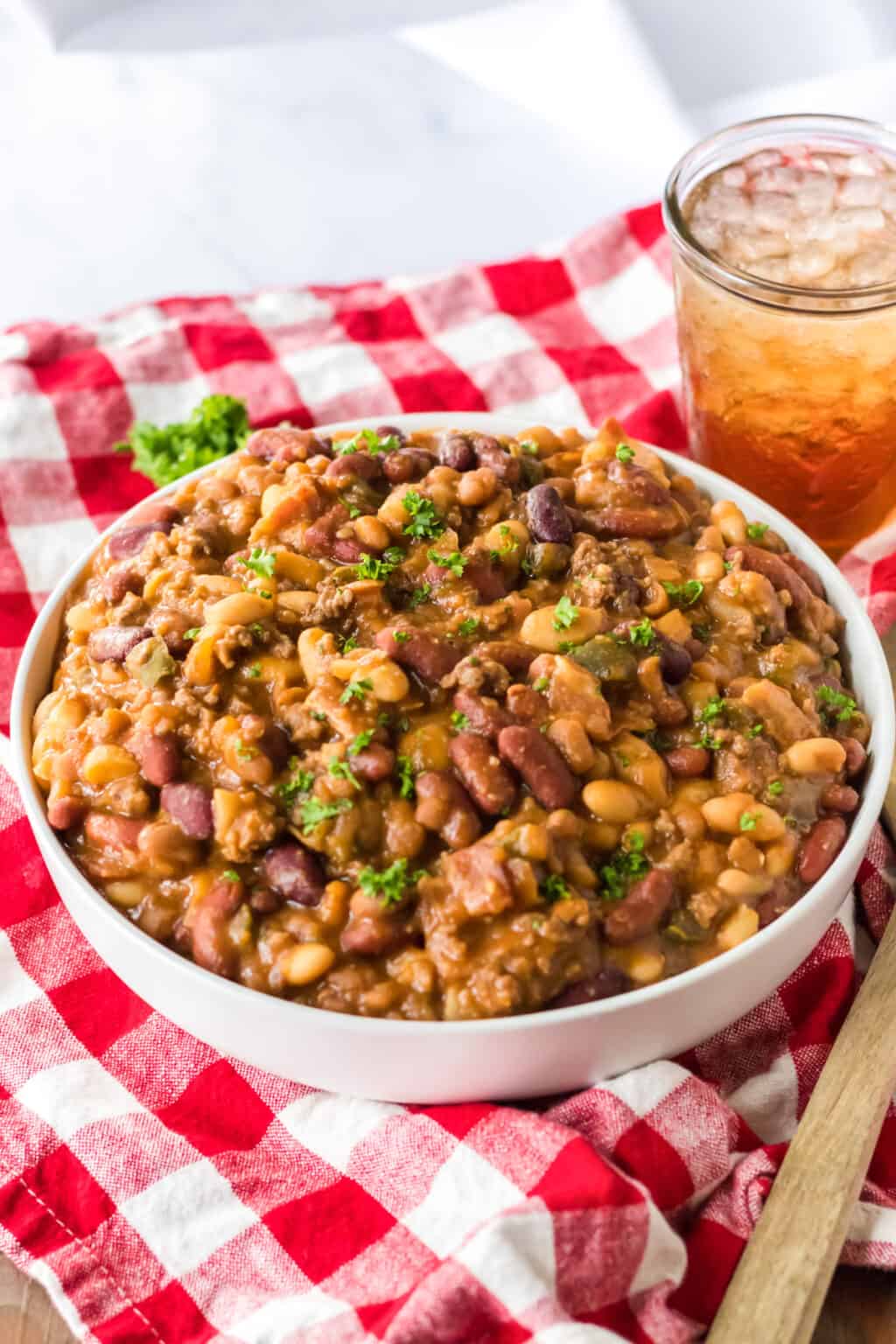 Best Slow Cooker Cowboy Beans Recipe (Calico Beans)