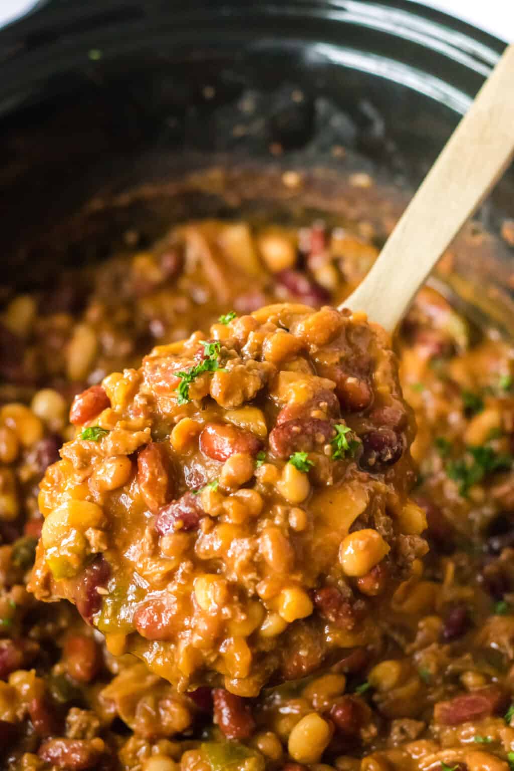 Best Slow Cooker Cowboy Beans Recipe (Calico Beans)
