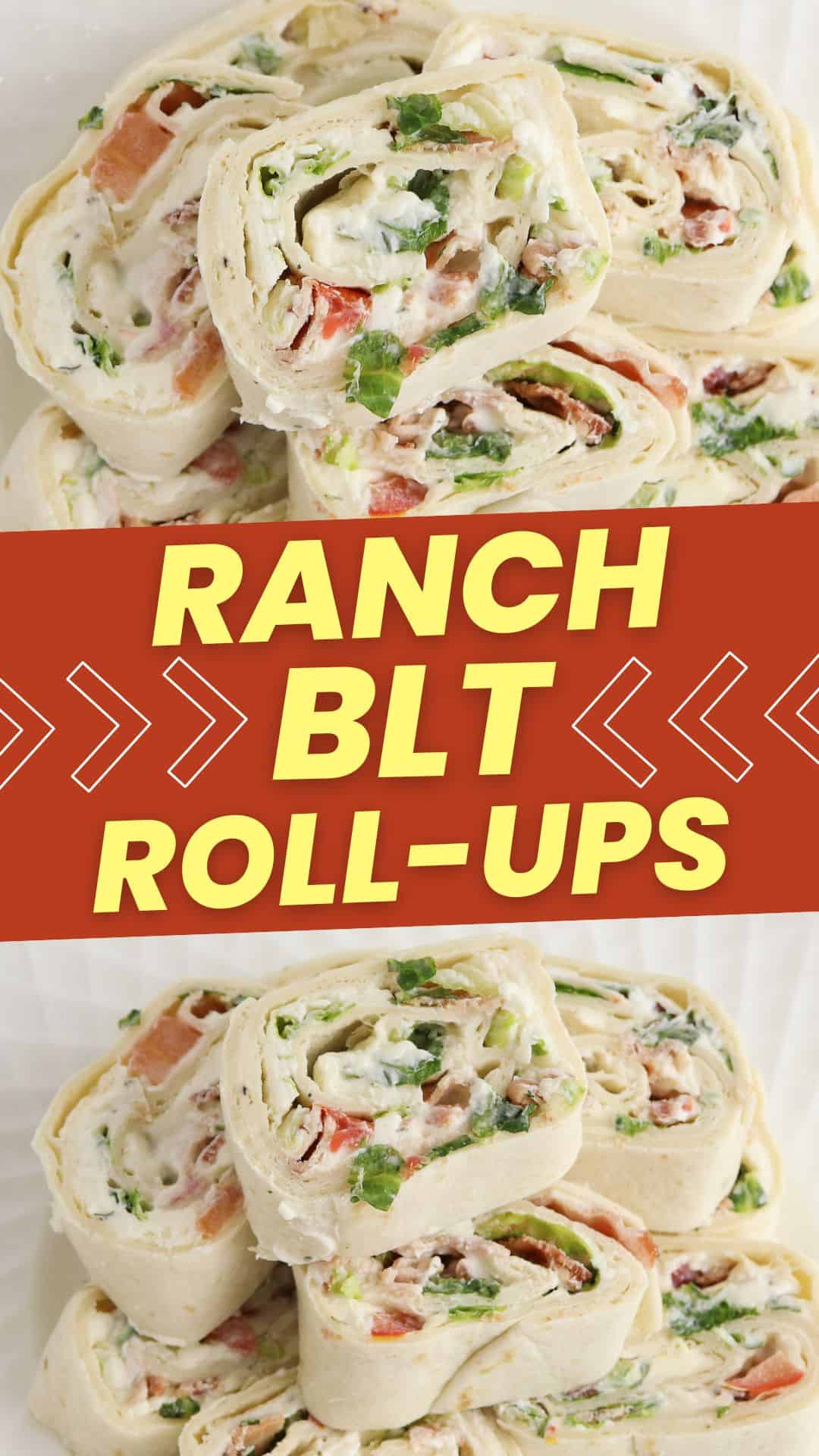 Ranch BLT Pinwheels Recipe (BLT Roll Ups)