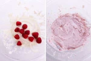 Raspberry Cream Cheese Dip (Easy Fruit Dip Recipe!)