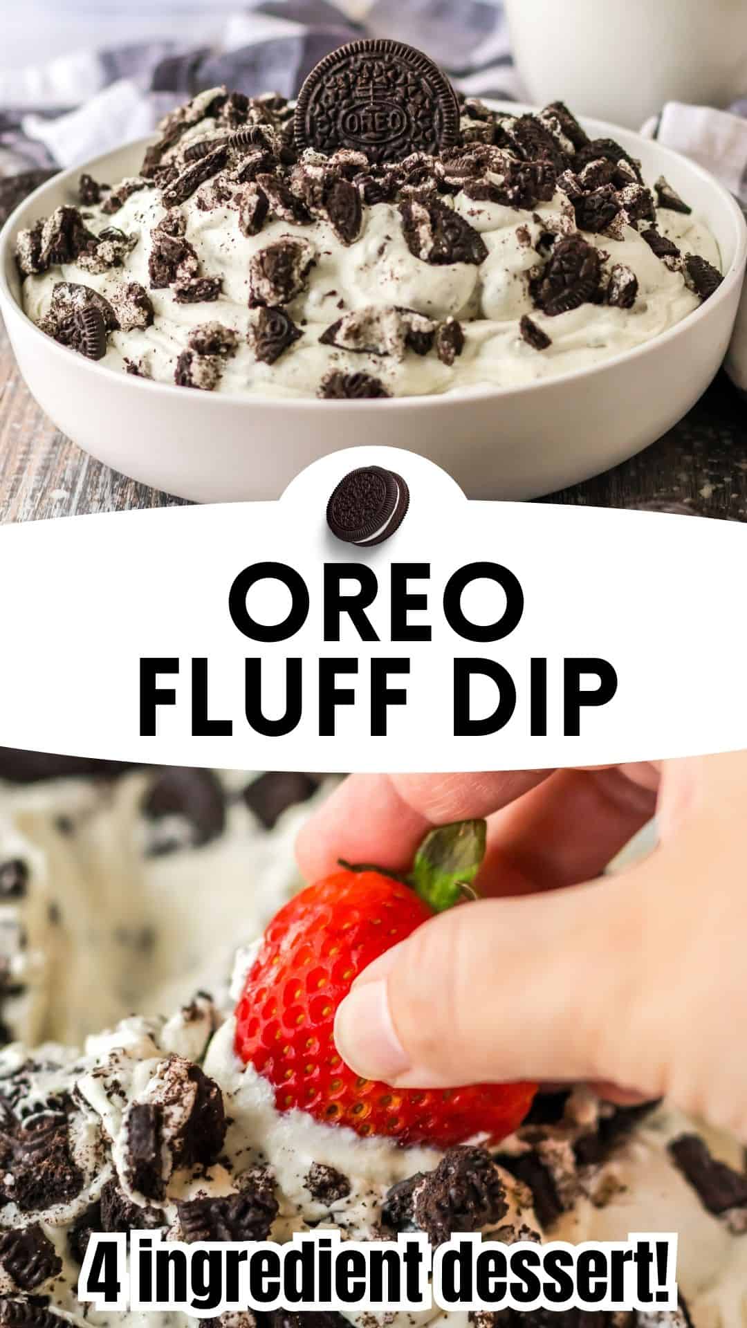 Easy Oreo Fluff Recipe (Only 4 Ingredients!)