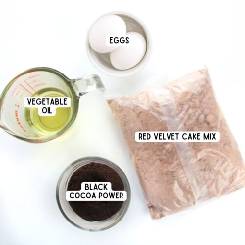 Brimstone Cookies (Red and Black Crinkle Cookies)