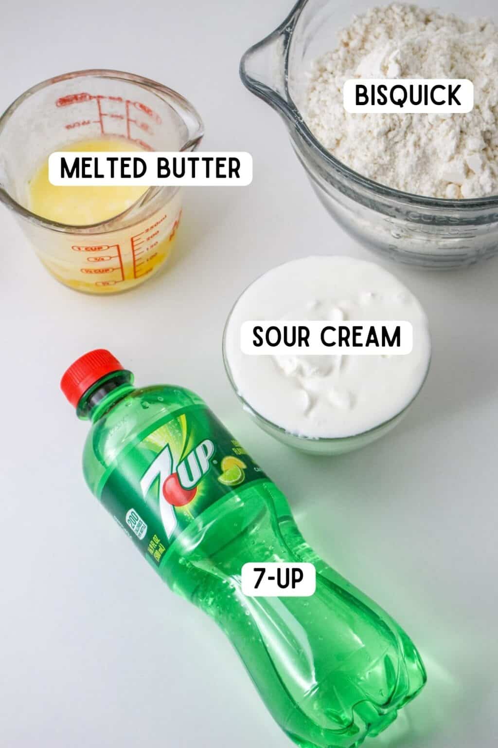 Easy 7-Up Biscuits with Bisquick (Only 4 ingredients!)