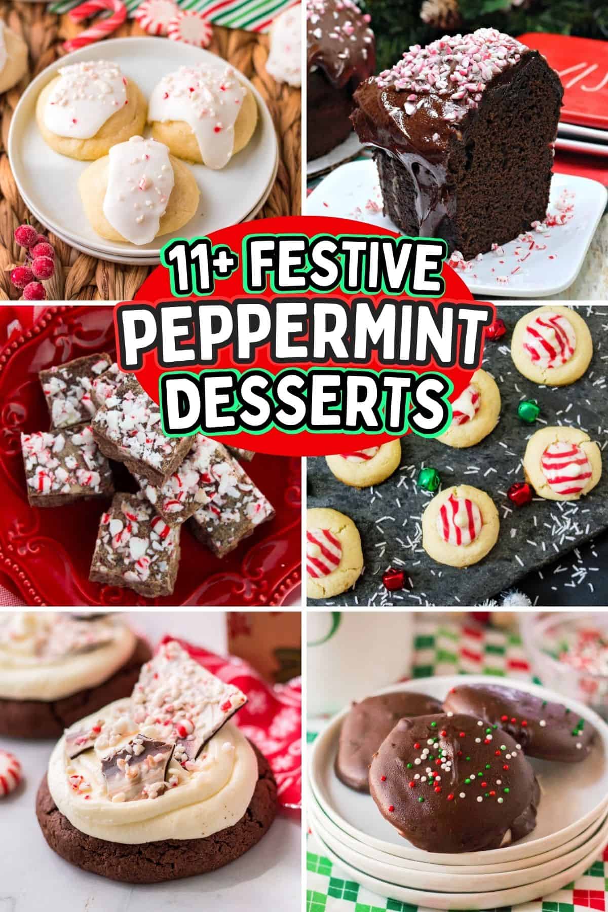 11+ Festive Peppermint Desserts for the Holiday Season