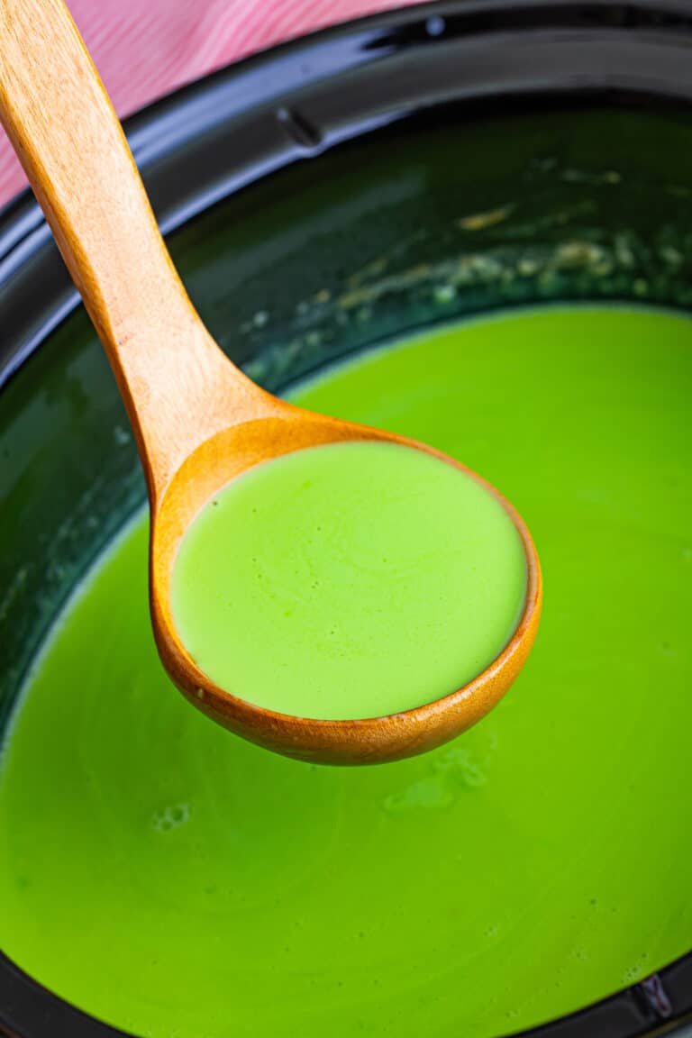 Grinch Hot Chocolate (Easy Slow Cooker Recipe)