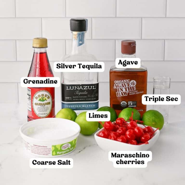 Pink Margarita (Easy Pink Tequila Cocktail Recipe)