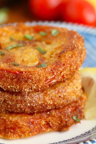 Fried Red Tomatoes Recipe