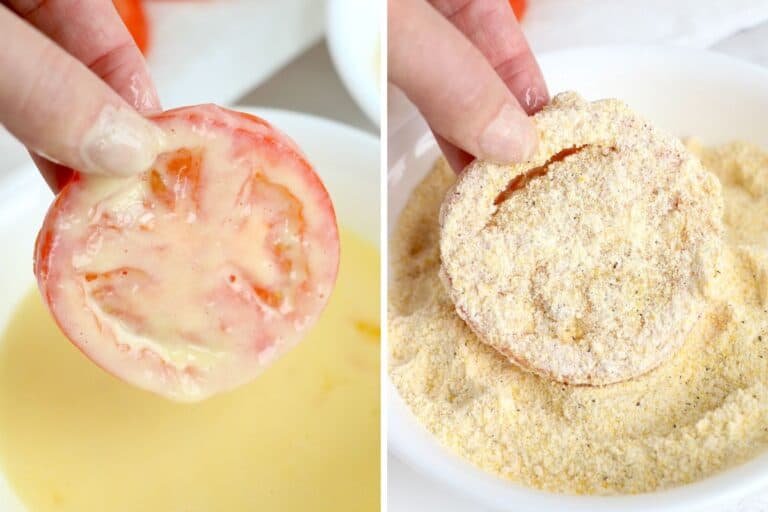 Fried Red Tomatoes Recipe
