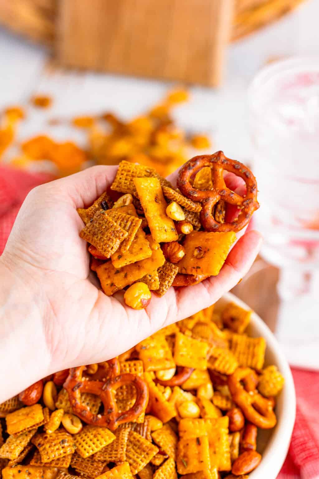 Firecracker Spicy Chex Mix Recipe