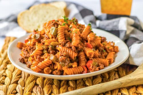 Sloppy Joe Pasta (Easy One Pot Recipe)