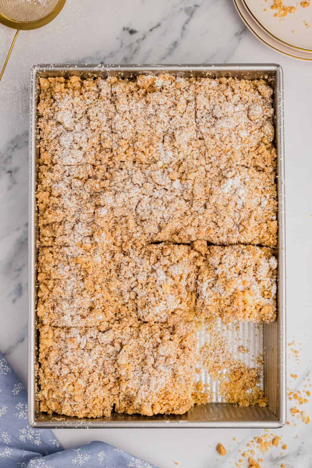 Crumb Cake with Cake Mix (Easy Shortcut Recipe!)