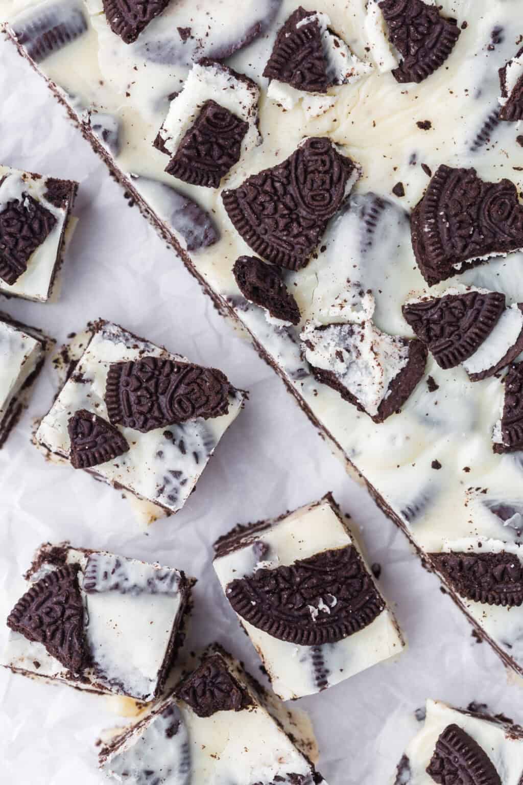 3 Ingredient Oreo Fudge
