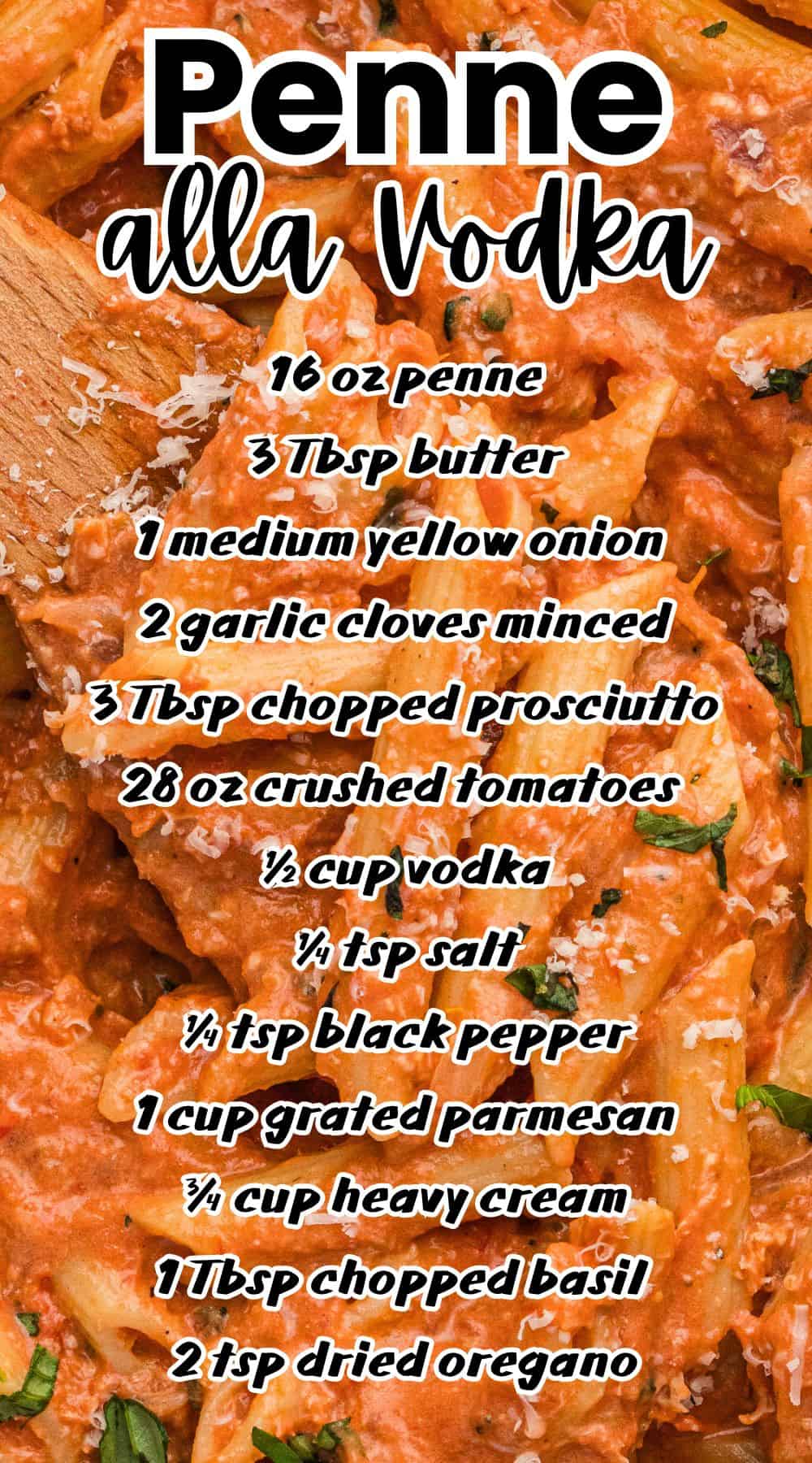 Penne alla Vodka Recipe