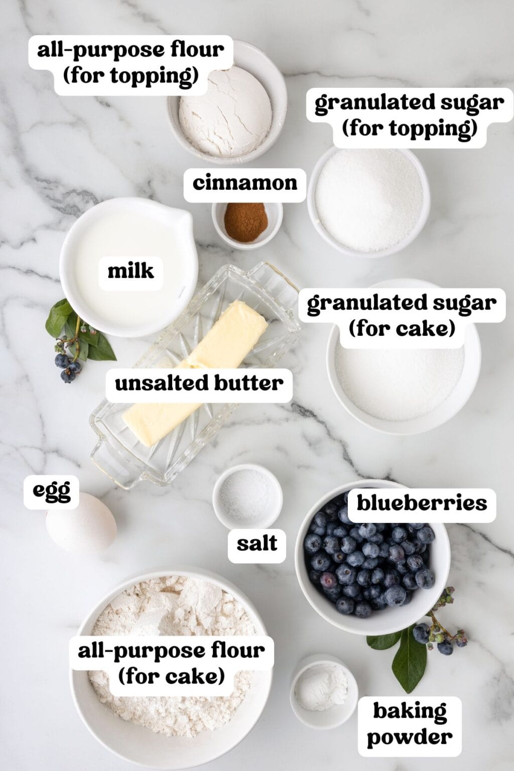 Blueberry Buckle Coffee Cake Recipe