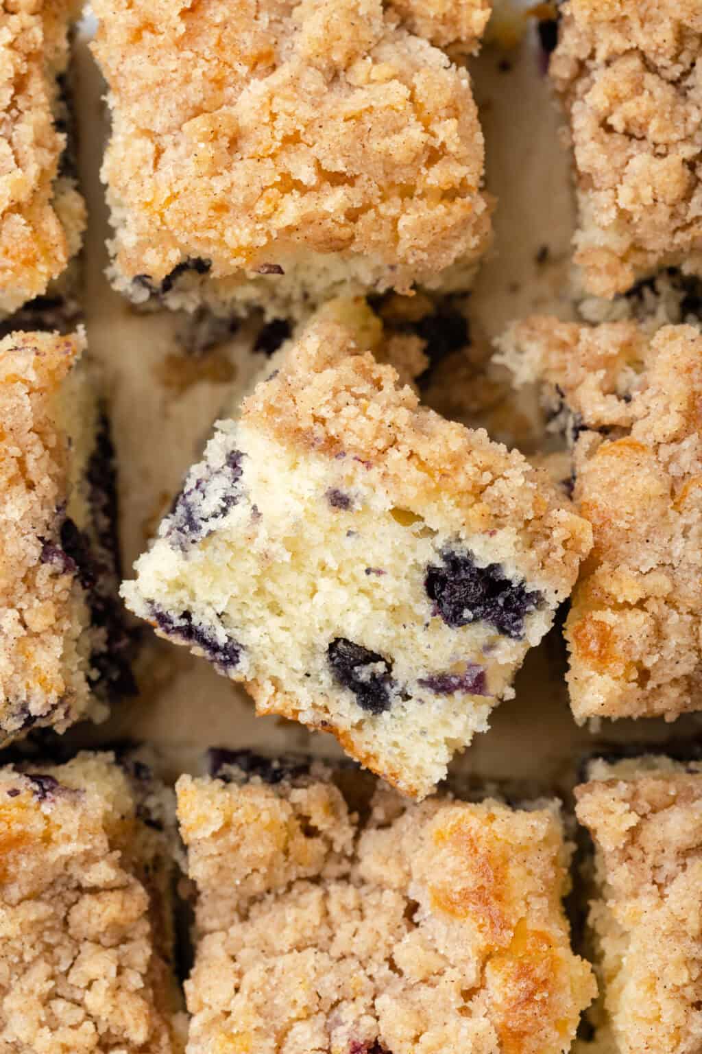Blueberry Buckle Coffee Cake Recipe