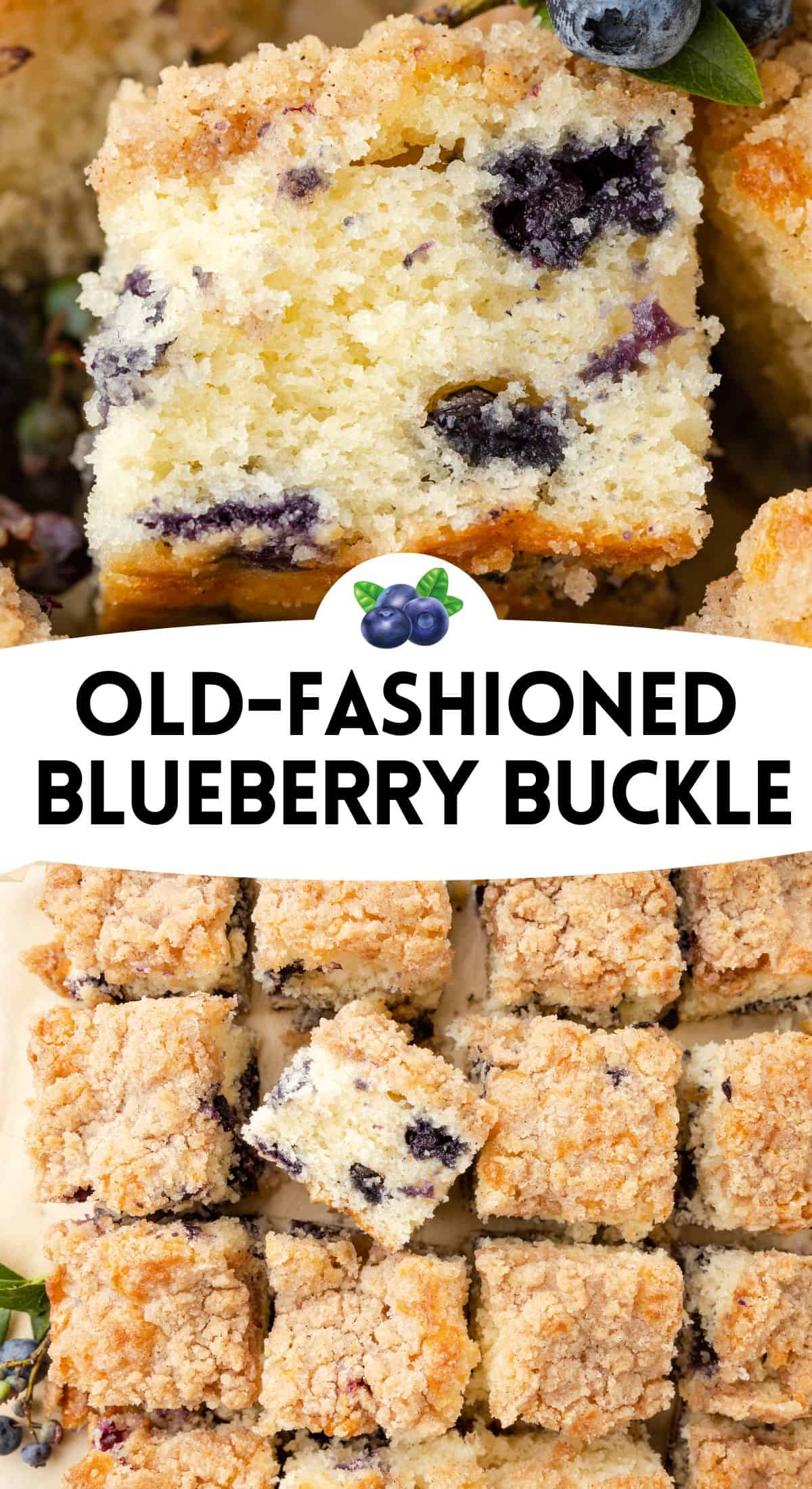 Blueberry Buckle Coffee Cake Recipe