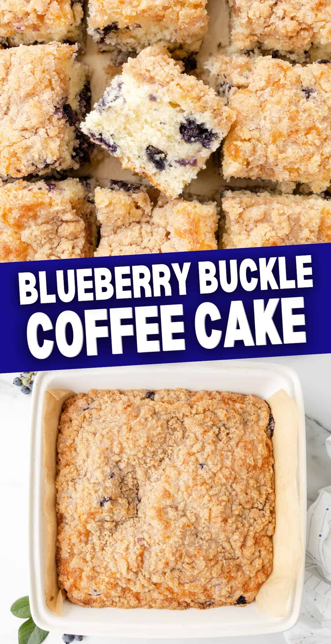 Blueberry Buckle Coffee Cake Recipe