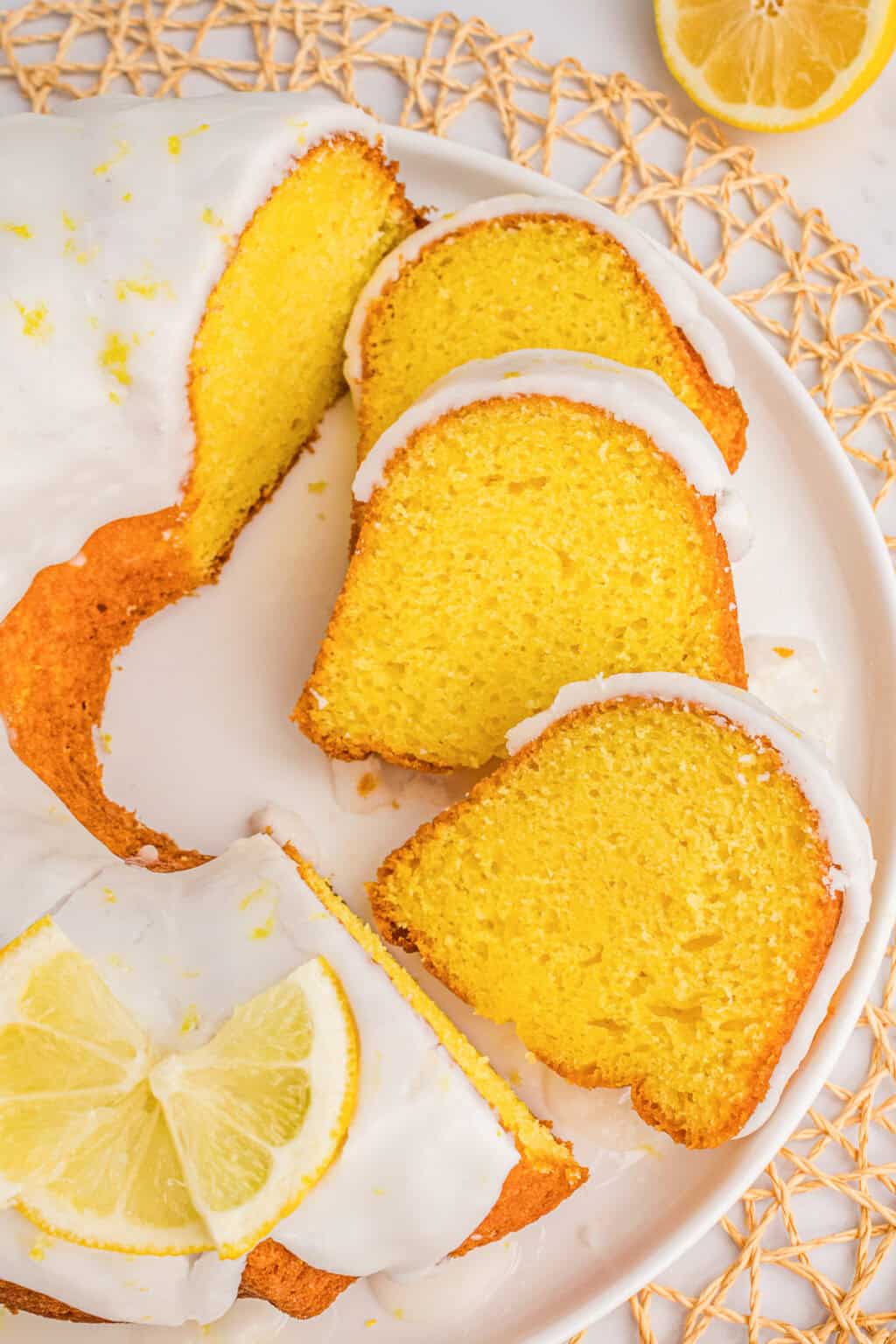 Lemon Bundt Cake with Cake Mix