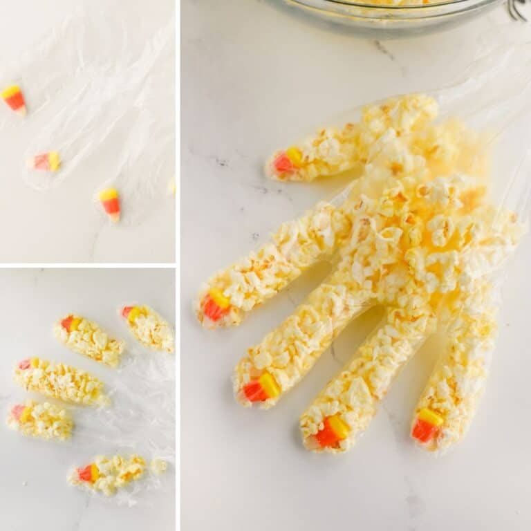 Halloween Popcorn Hands