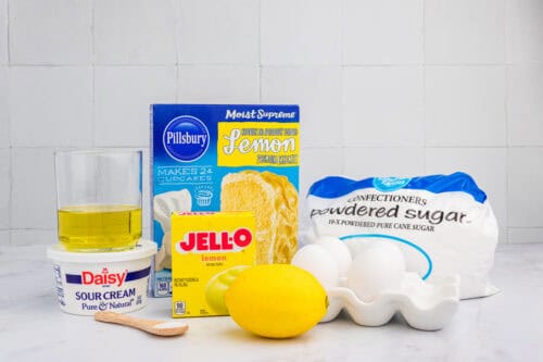 Lemon Bundt Cake with Cake Mix