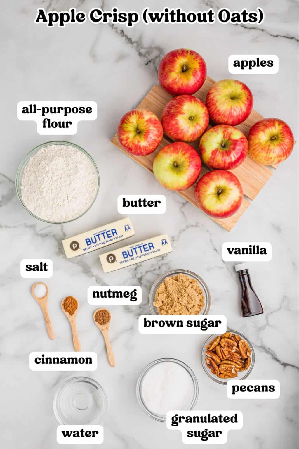Apple Crisp Recipe Without Oats