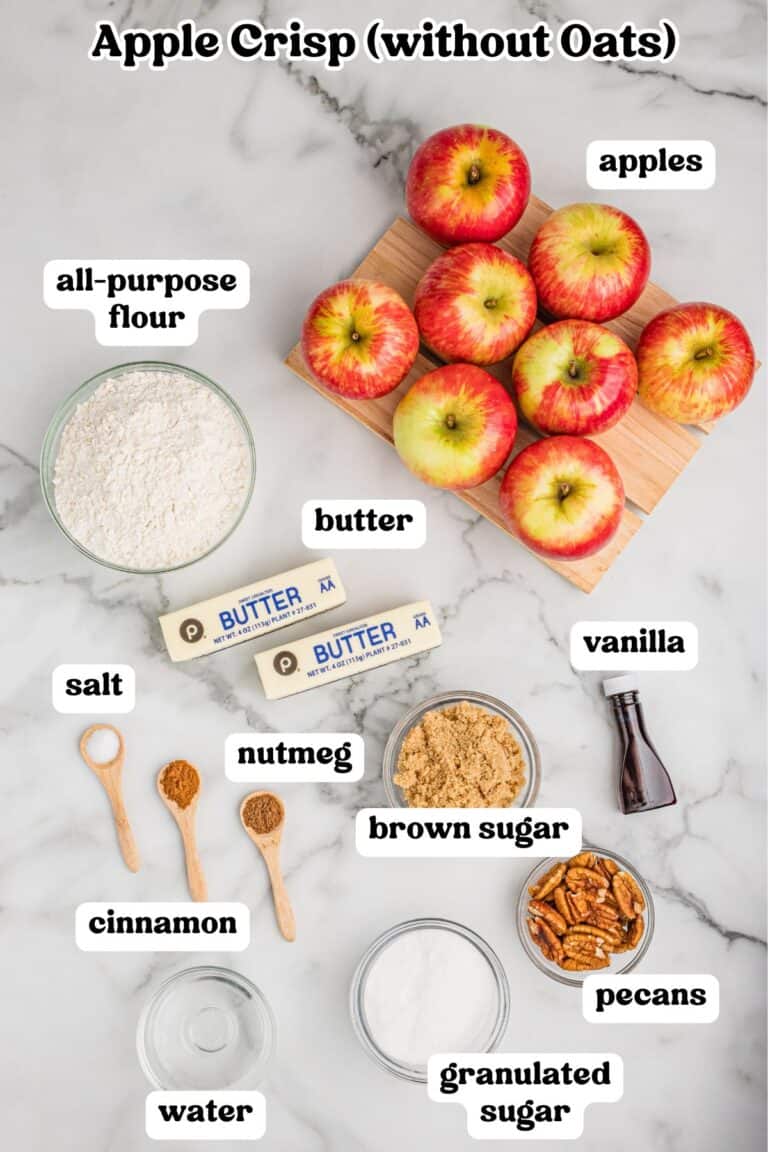 Apple Crisp Recipe Without Oats