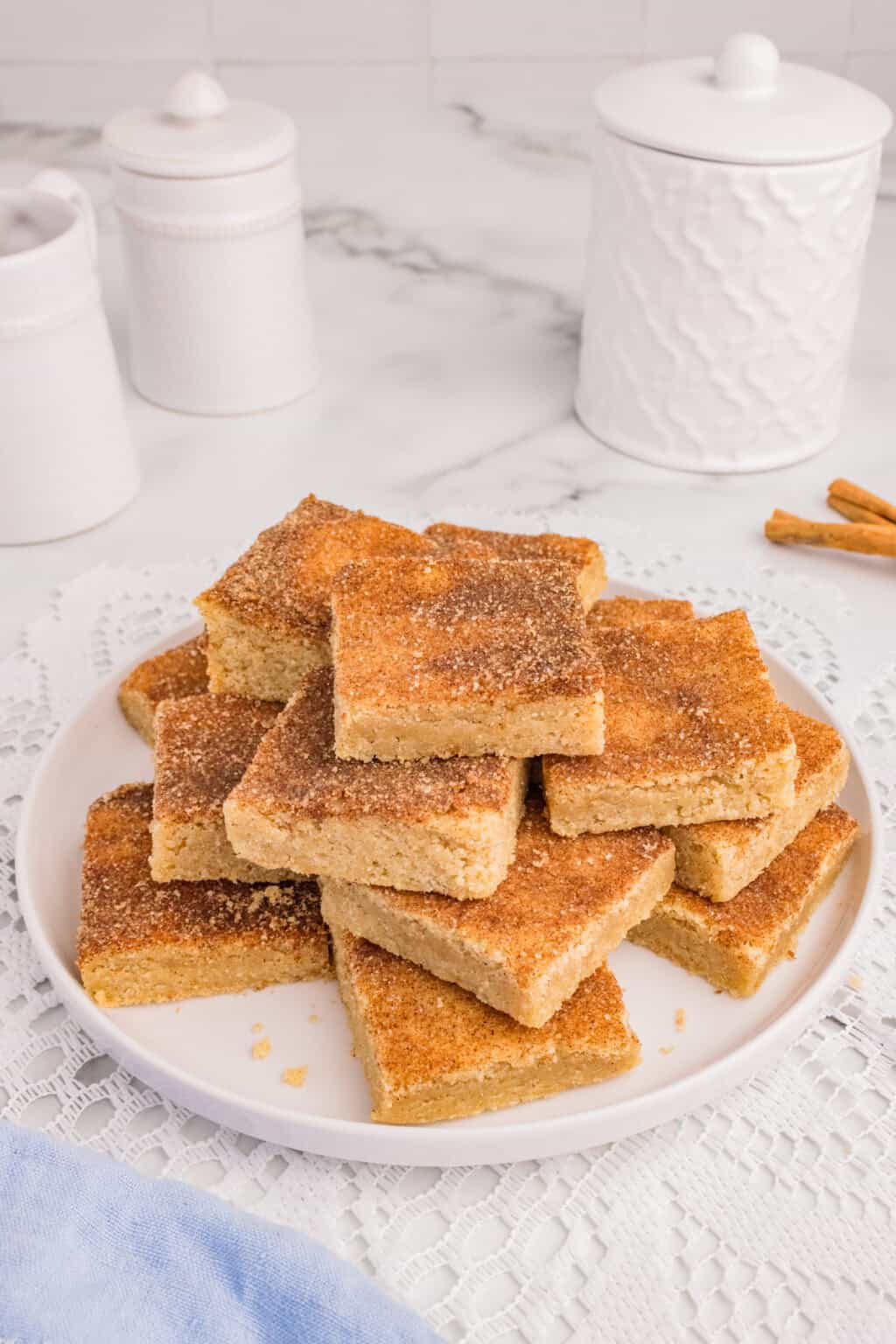 Snickerdoodle Cookie Bars
