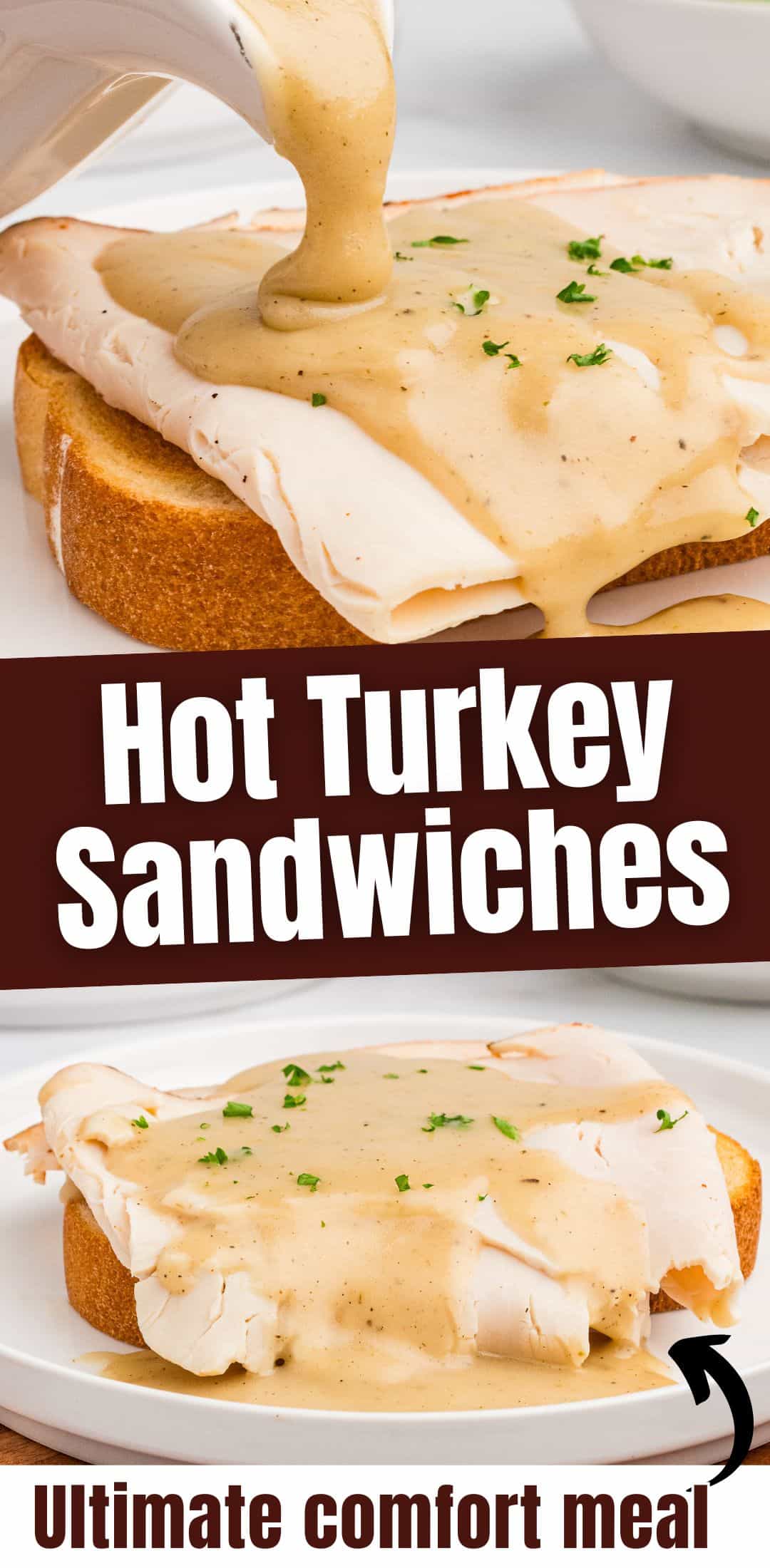 Hot Open-Faced Turkey Sandwich