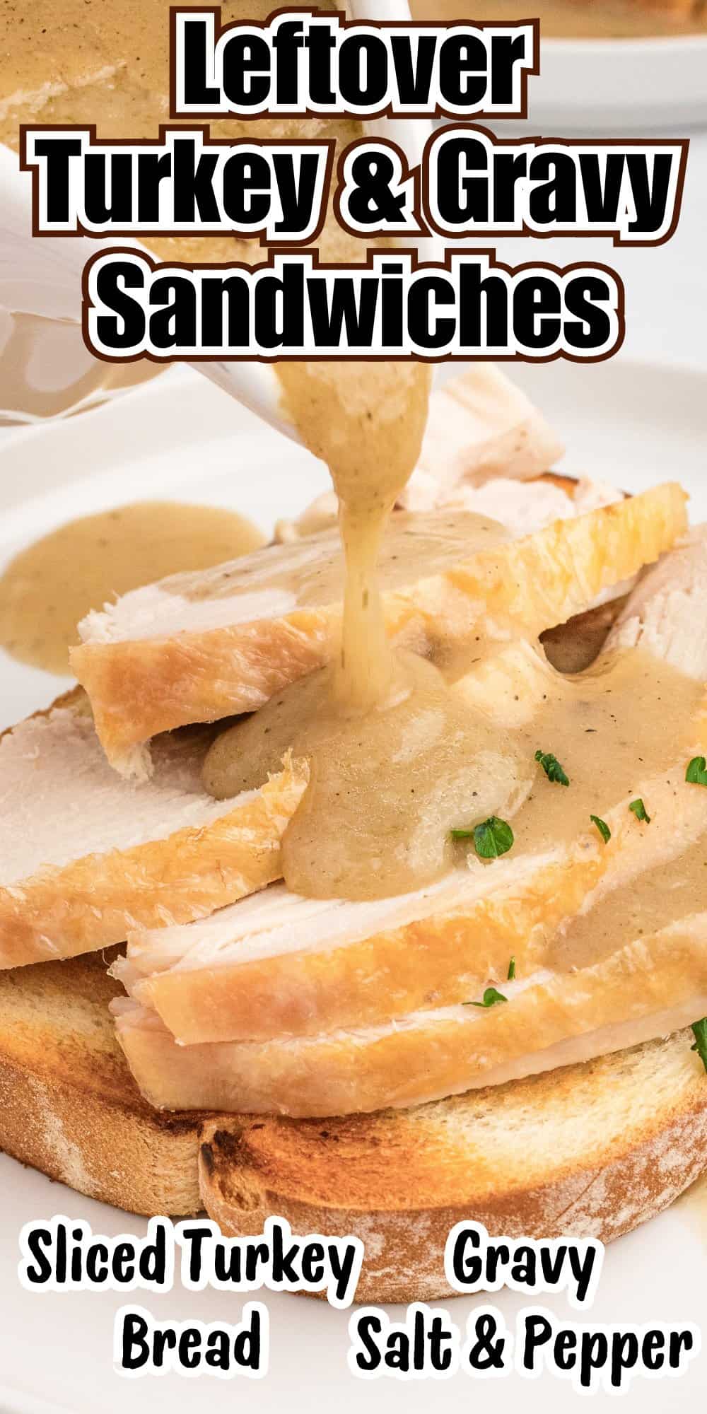 Hot Open-Faced Turkey Sandwich