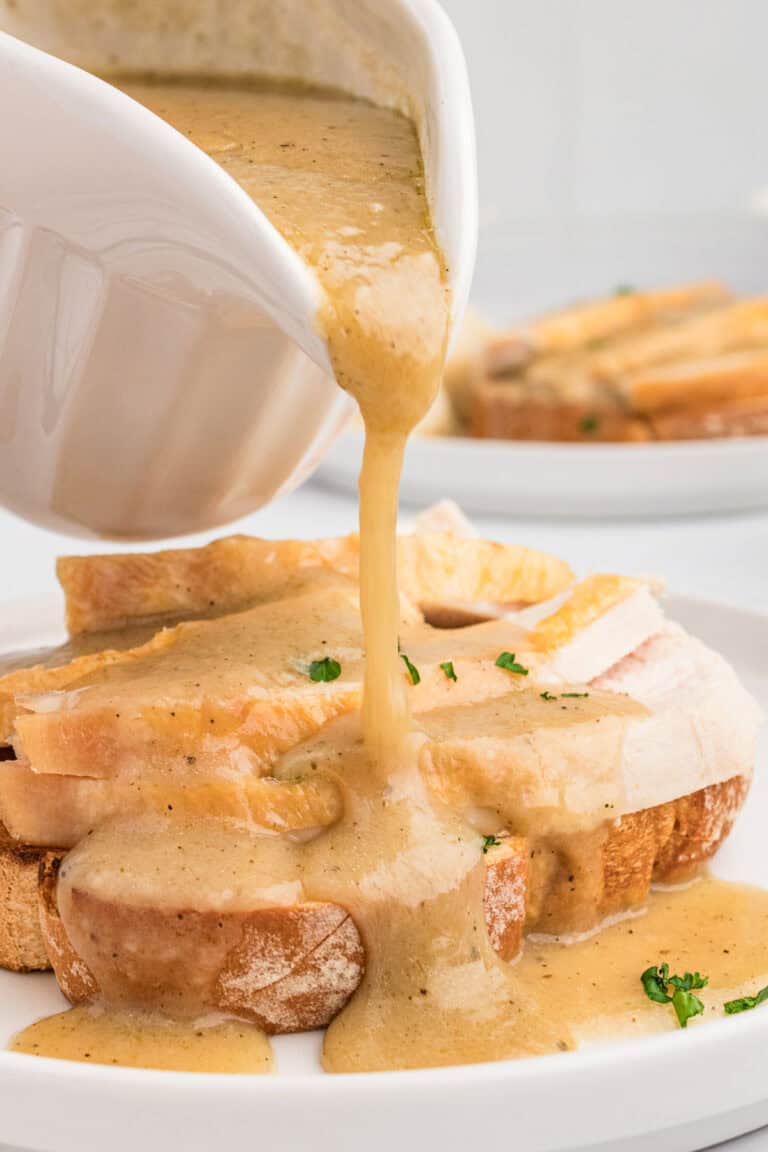 Hot Open-Faced Turkey Sandwich