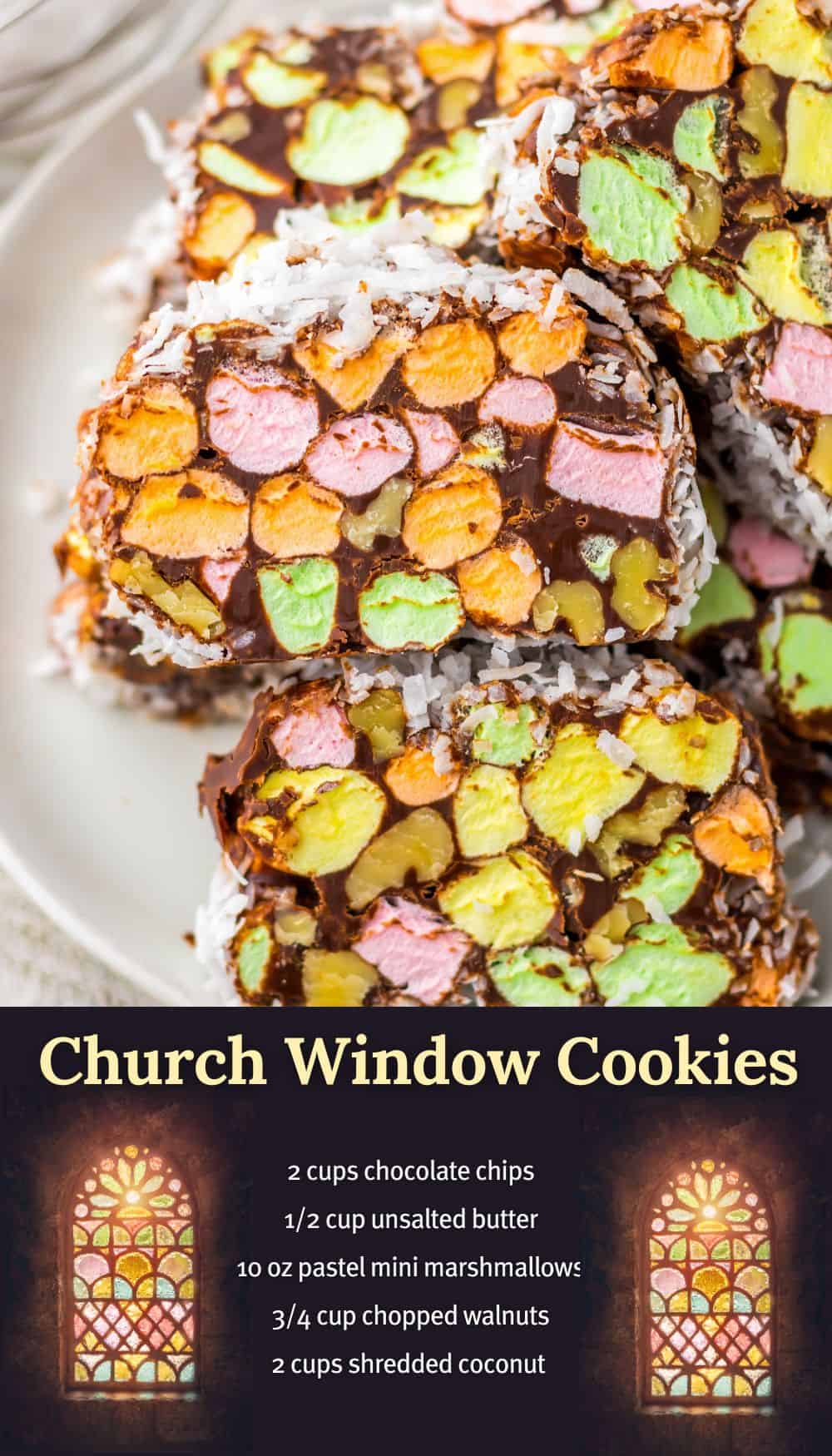 Church Window Cookies (No-Bake Recipe!)