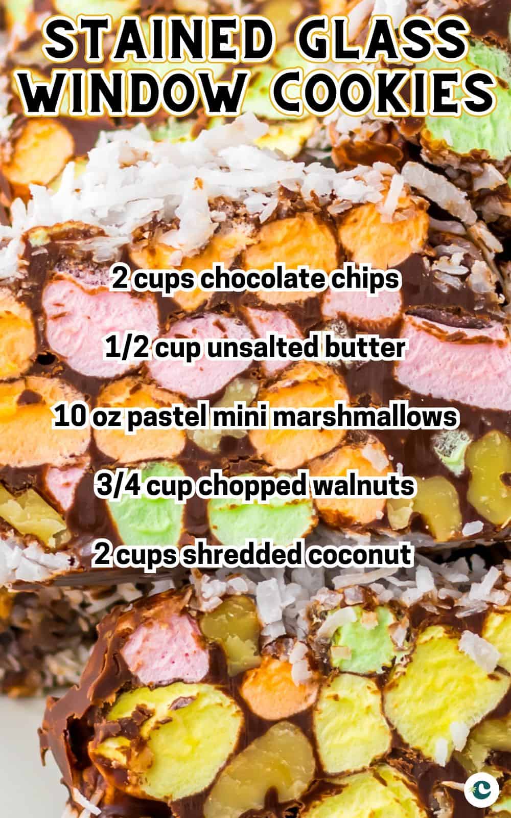 Church Window Cookies (No-Bake Recipe!)