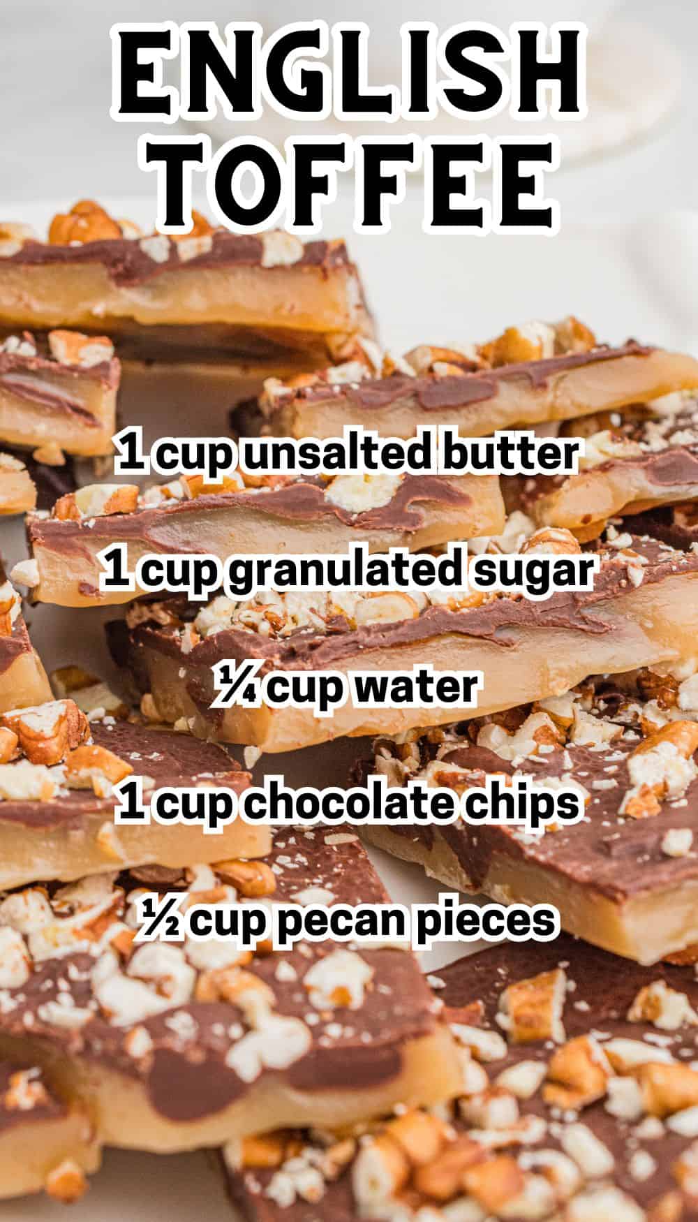 English Toffee Recipe